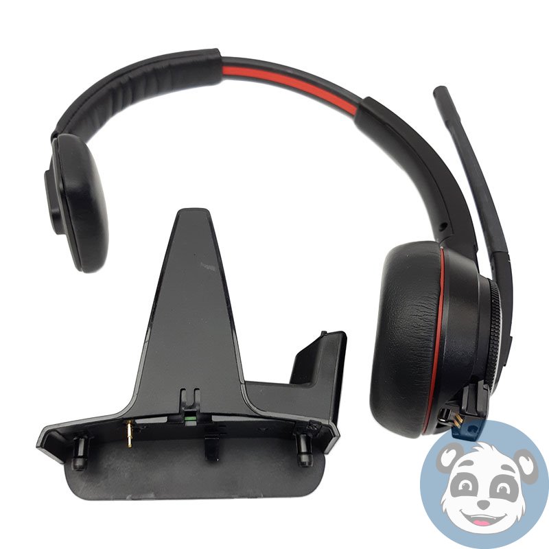 Lot of 2 Plantronics Poly Savi W8220, Wireless Mono Headset with ...