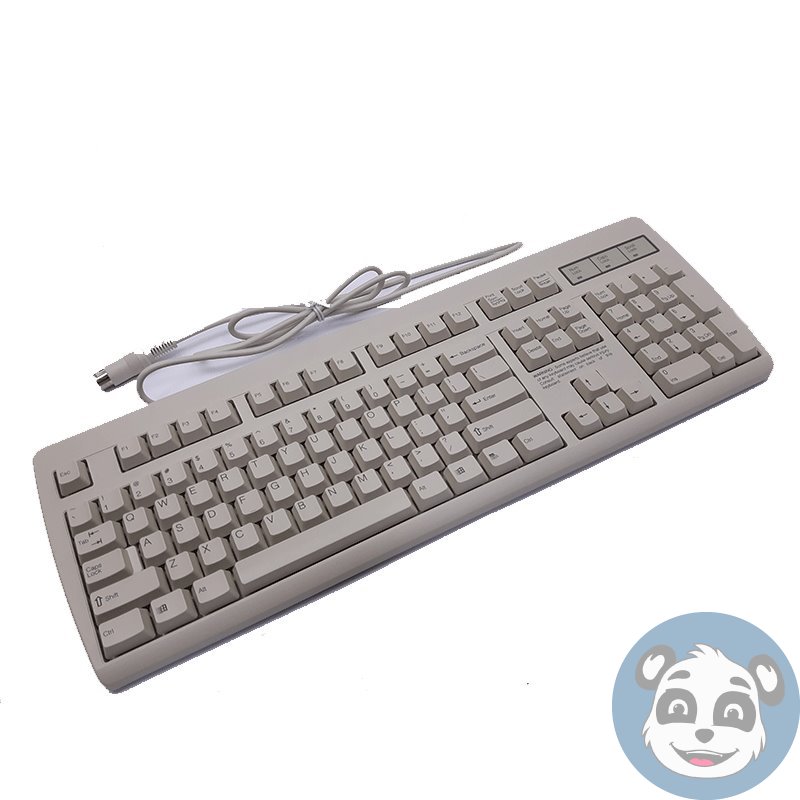 Nmb Technologies Rt2257tw New Vintage Qwerty Wired Keyboard 5 Pin Din