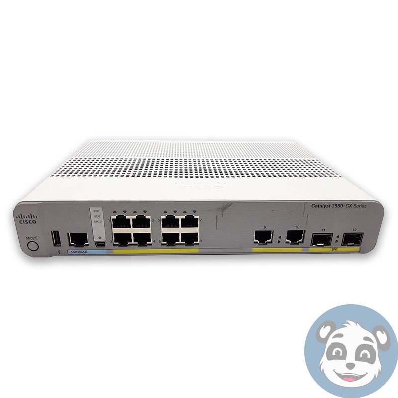 CISCO Catalyst 3560-CX / WS-C3560CX-8TC-S V03, 8-Port Managed Gigabit ...
