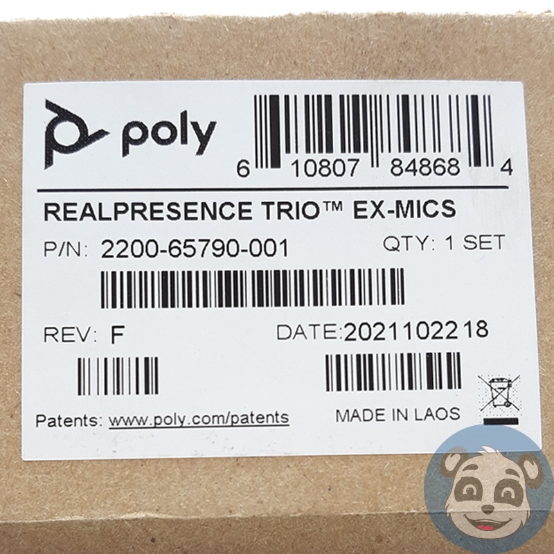 POLYCOM 2200-65790-001, RealPresence Trio EX-MICS – “New OB” – Komercos POLYCOM 2200-65790-001, RealPresence Trio EX-MICS – “New OB” – Komercos