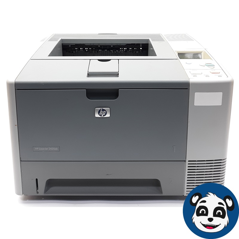HP LaserJet 2420dn Laser Printer, w/ Power Supply, 23K P/C – “B” – Komercos